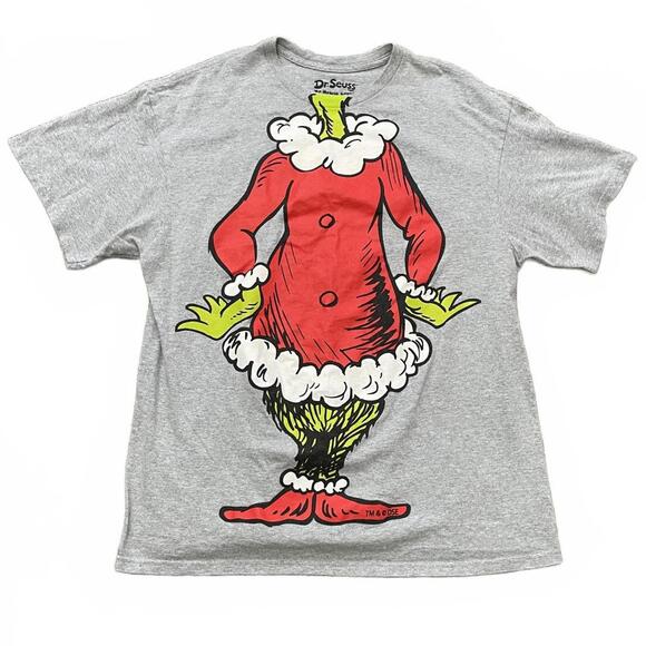 Shirts | Dr Suess The Grinch Mens Xl Tshirt Hybrid Apparel Christmas ...